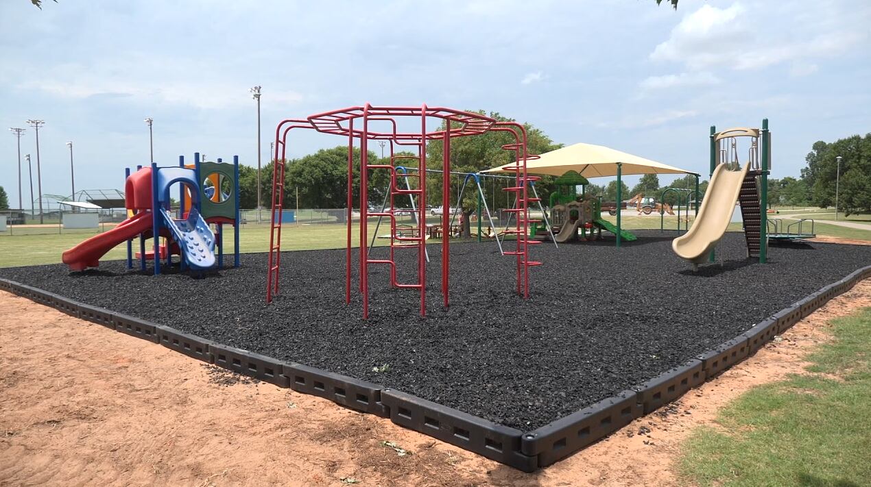 Town of Fletcher holds grand opening for new playground