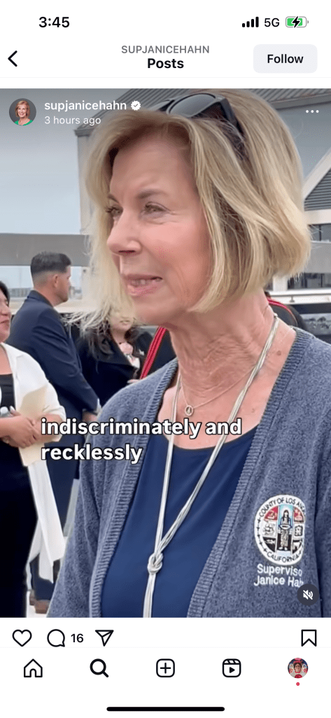 Janice Hahn Joins Harbor Area Leaders Calling for ICE to Abandon ...
