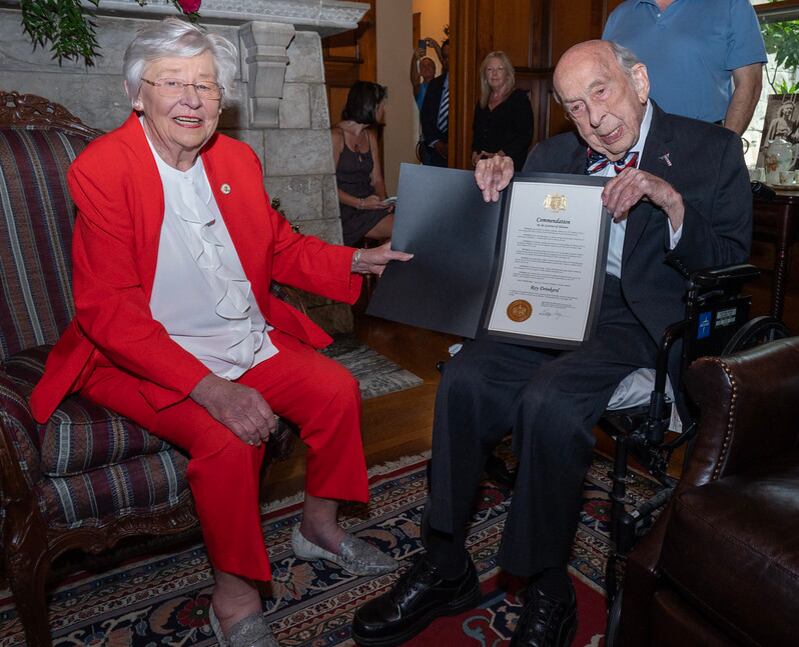 Alabama man, nation’s oldest living Marine, celebrates 105th birthday