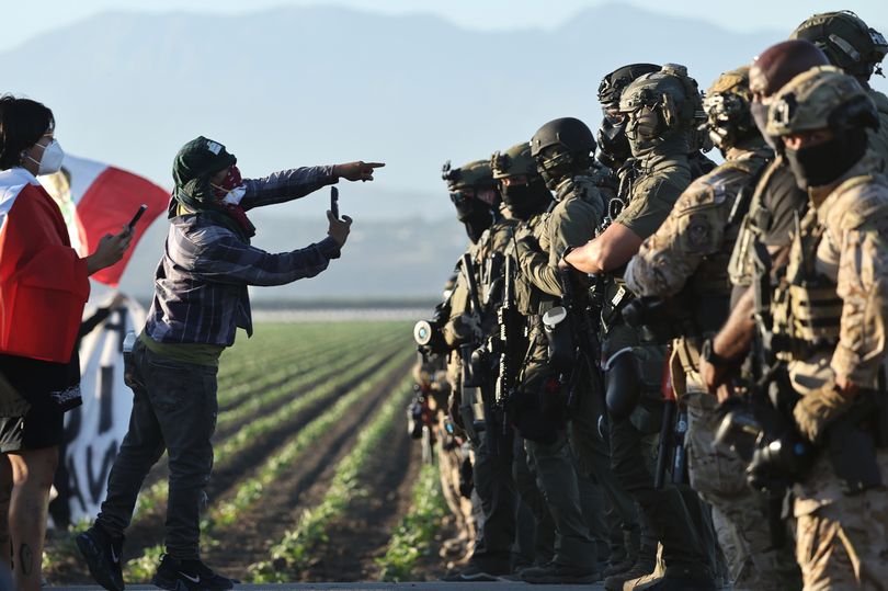 Farm worker dies after ICE agents fire tear gas at civilians during ...