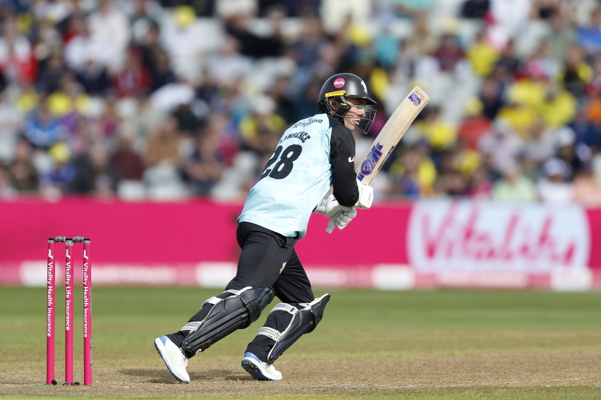 Dan Lawrence hits unbeaten ton as Surrey earn six-wicket win against ...