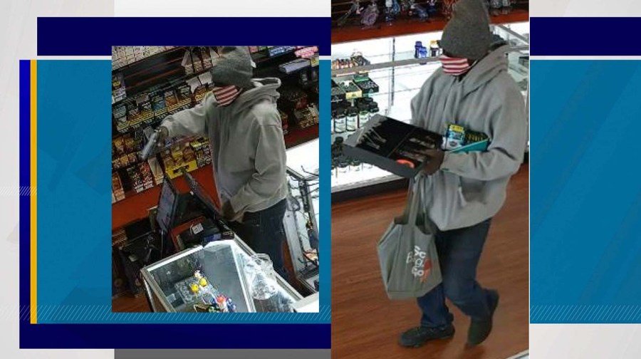 Police ask public’s help in identifying masked armed robbery suspect