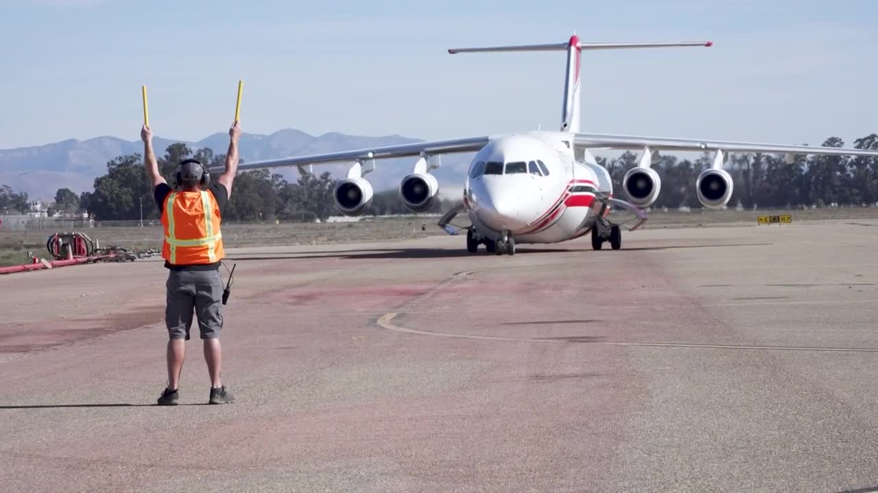 Air tanker base in Santa Maria played critical role in containing the ...