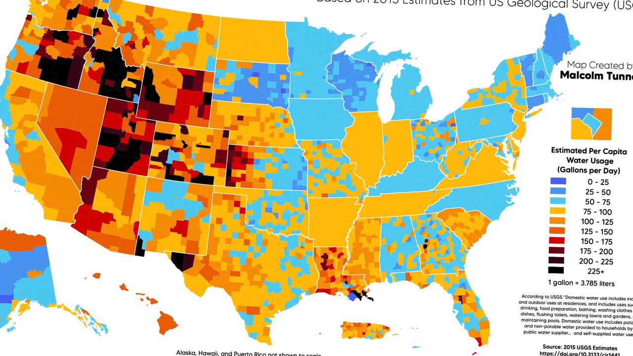 Interesting Maps That Teach You About The U.S.