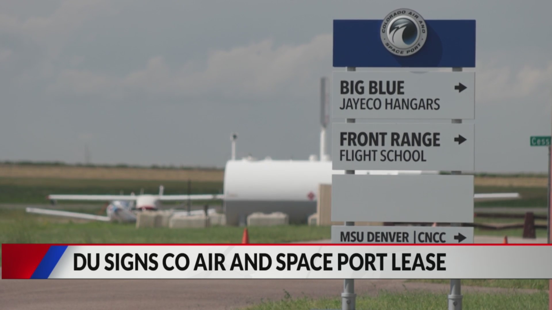 University of Denver signs Colorado Air and Space Port lease
