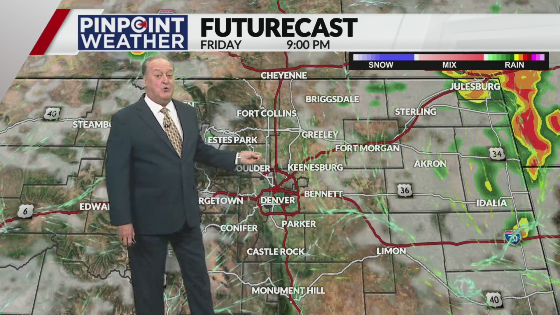 Denver weather: Pinpoint Weather Alert Day for thunderstorms Friday