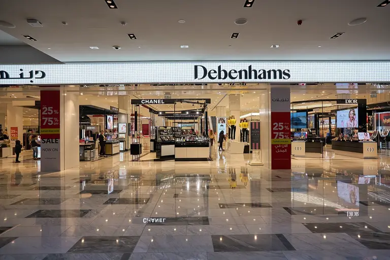 Debenhams shut its stores in Dubai Mall and Mirdiff City Centre, it ...