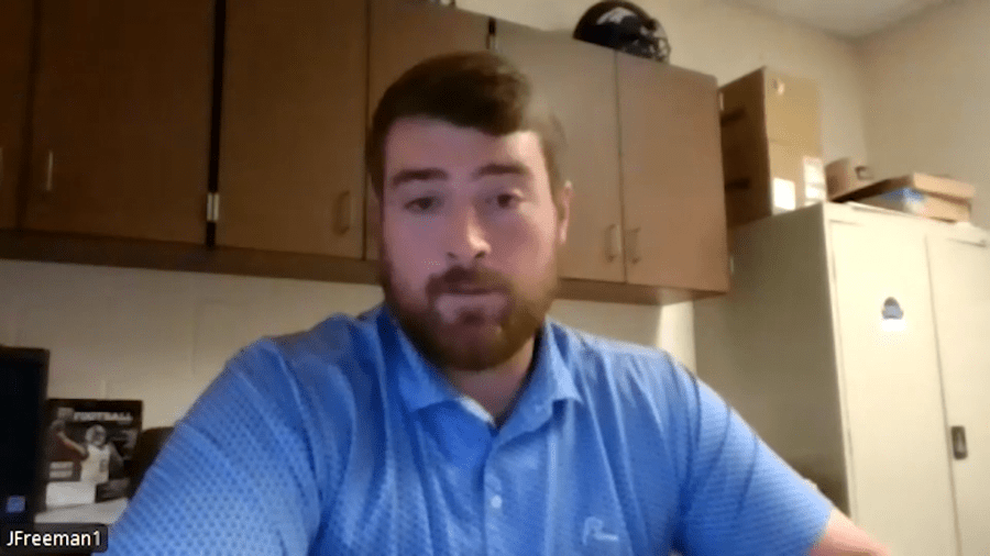 VIDEO: Colton Freeman, former Central football standout, begins high ...