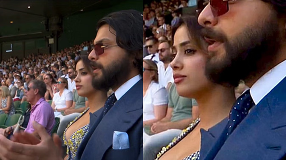 Janhvi Kapoor: Janhvi Kapoor reached Wimbledon with her rumored ...