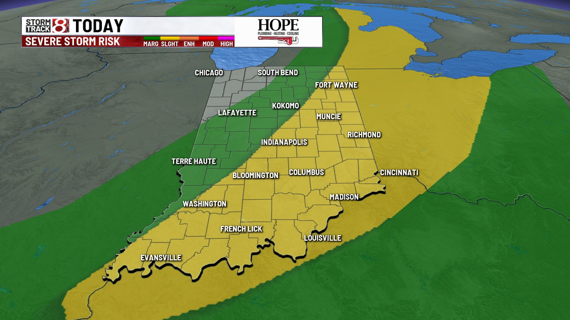 Slight risk of severe storms Saturday | July 12, 2025