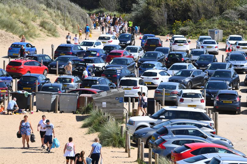 11-year-old caught driving car in beach car park