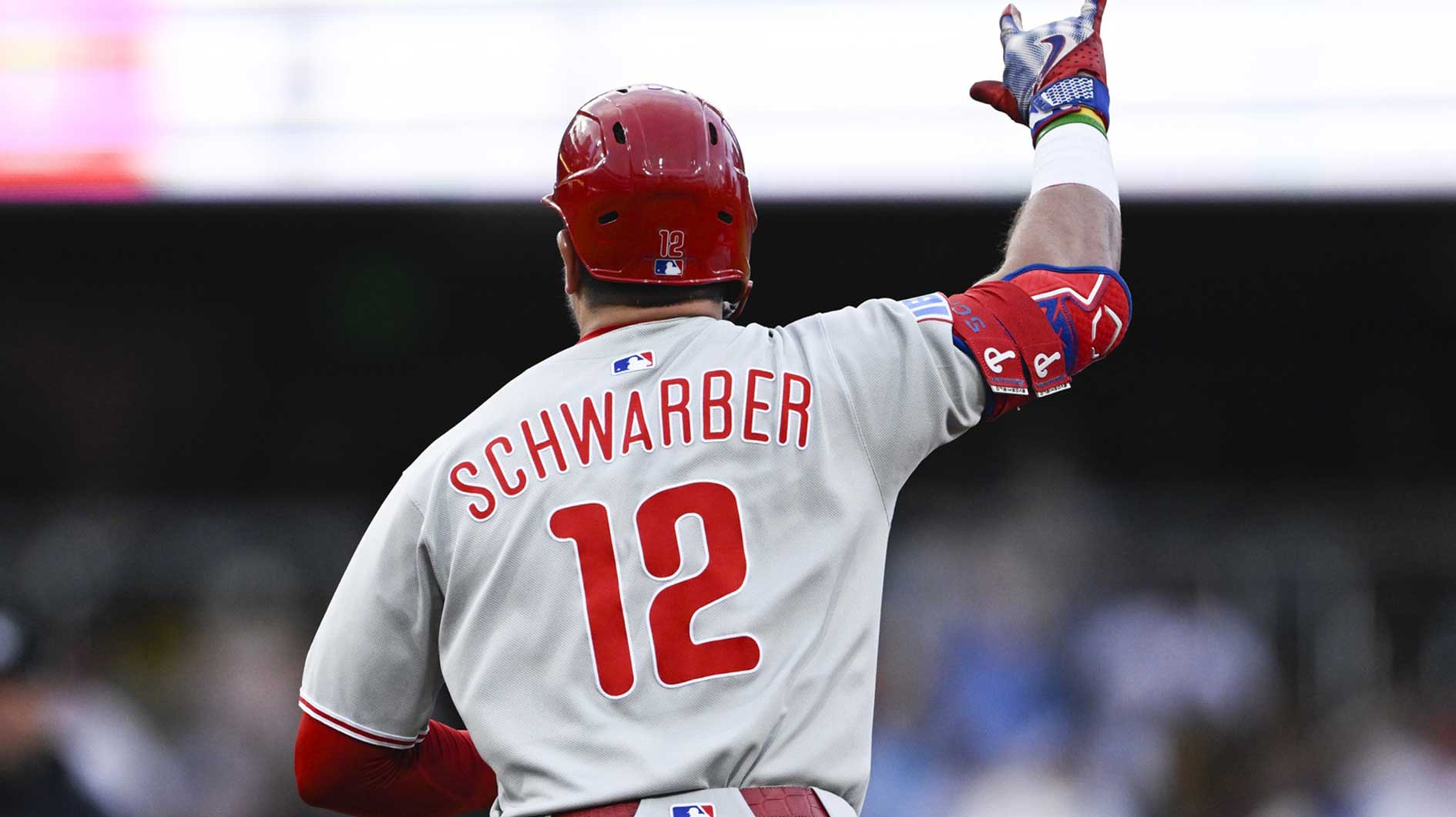 Phillies star Kyle Schwarber opens up about playing first base vs. Marlins
