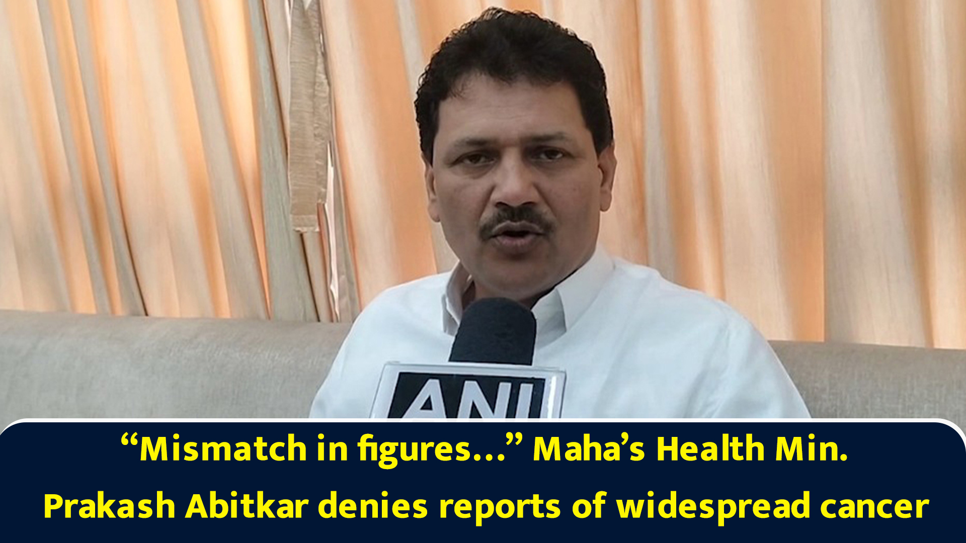 “Mismatch in figures…” Maha’s Health Min. Prakash Abitkar denies ...