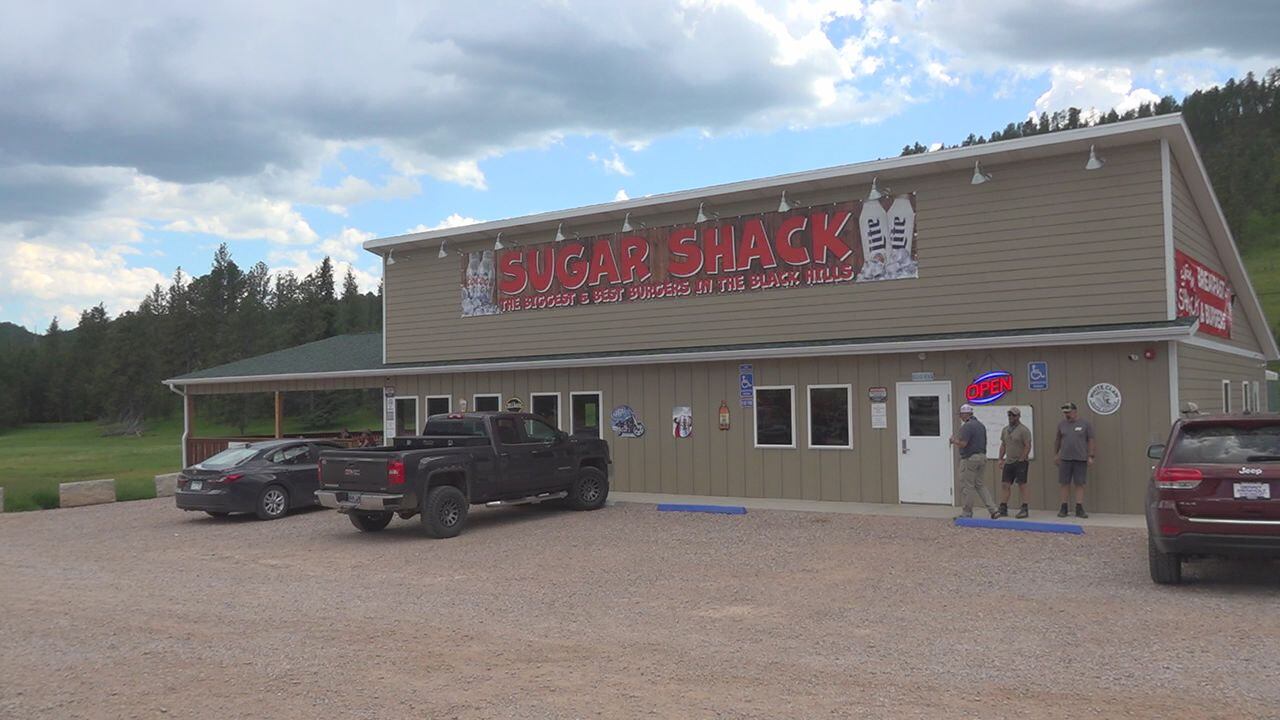 A burger shack beyond the tracks- Sugar Shack
