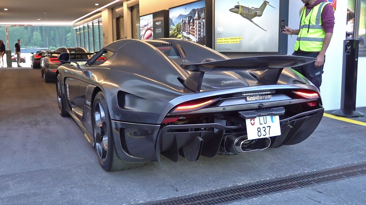 Chegada dos Hypercars! Agera RS, One:1, LaFerrari, Zonda Cinque, Chiron ...