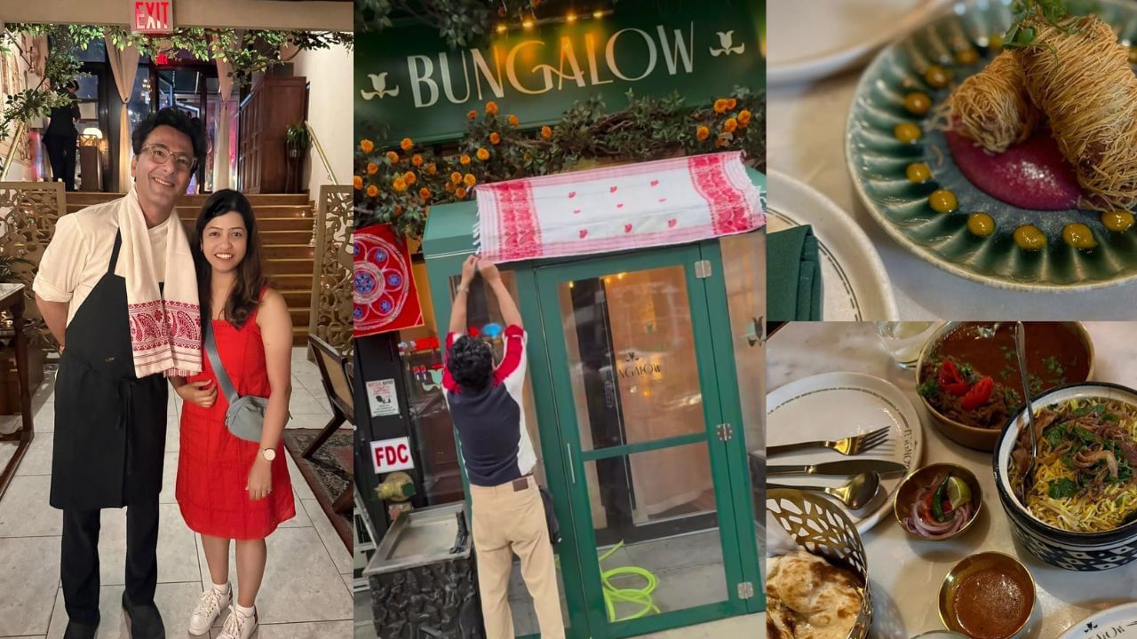 Michelin-starred chef Vikas Khanna’s restaurant Bungalow celebrates ...