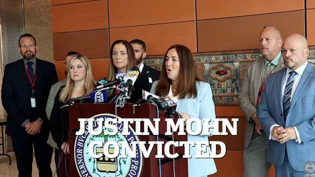 DA says Justin Mohn had 'no remorse' after being convicted of murder