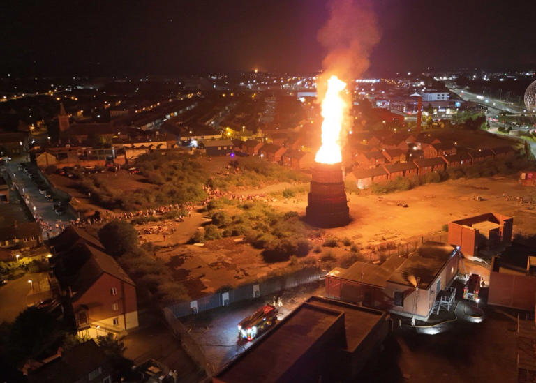 Firefighter attacked at bonfire site as service describes ‘challenging ...