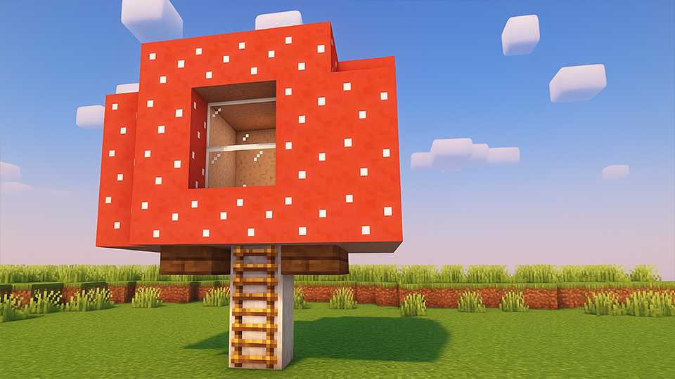 Hoe Bouw Je Een Instant Huis In Minecraft ⚡ | Redstone Pop-Up Basis ...