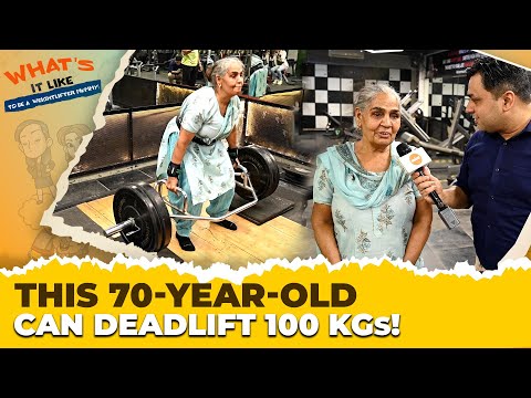 This 70 Year Old Indian Grandmother Can Deadlift 100Kgs | Had Arthritis ...