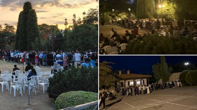 Άγιος Παΐσιος: Χιλιάδες πιστοί στον τάφο του στη Σουρωτή Θεσσαλονίκης ...