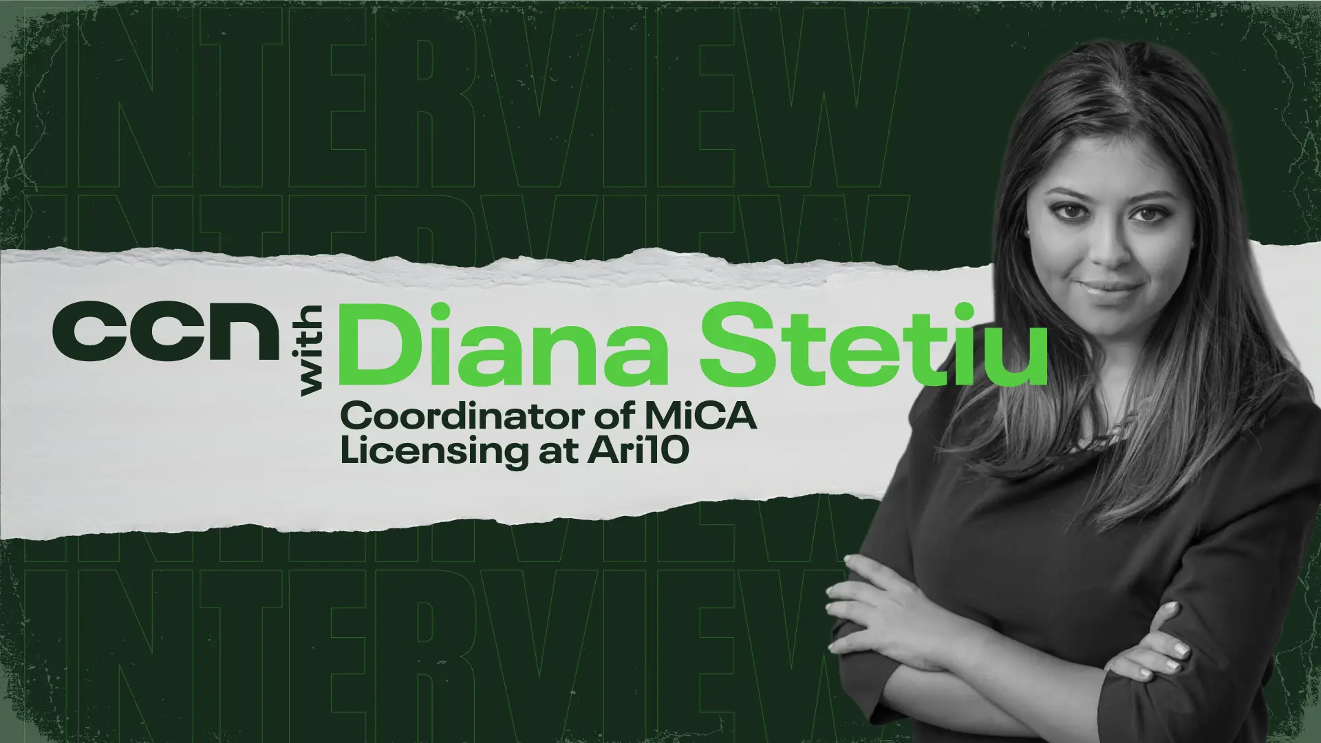 Diana Stetiu, Coordinator of MiCA Licensing at Ari10: 'The Era of Build ...