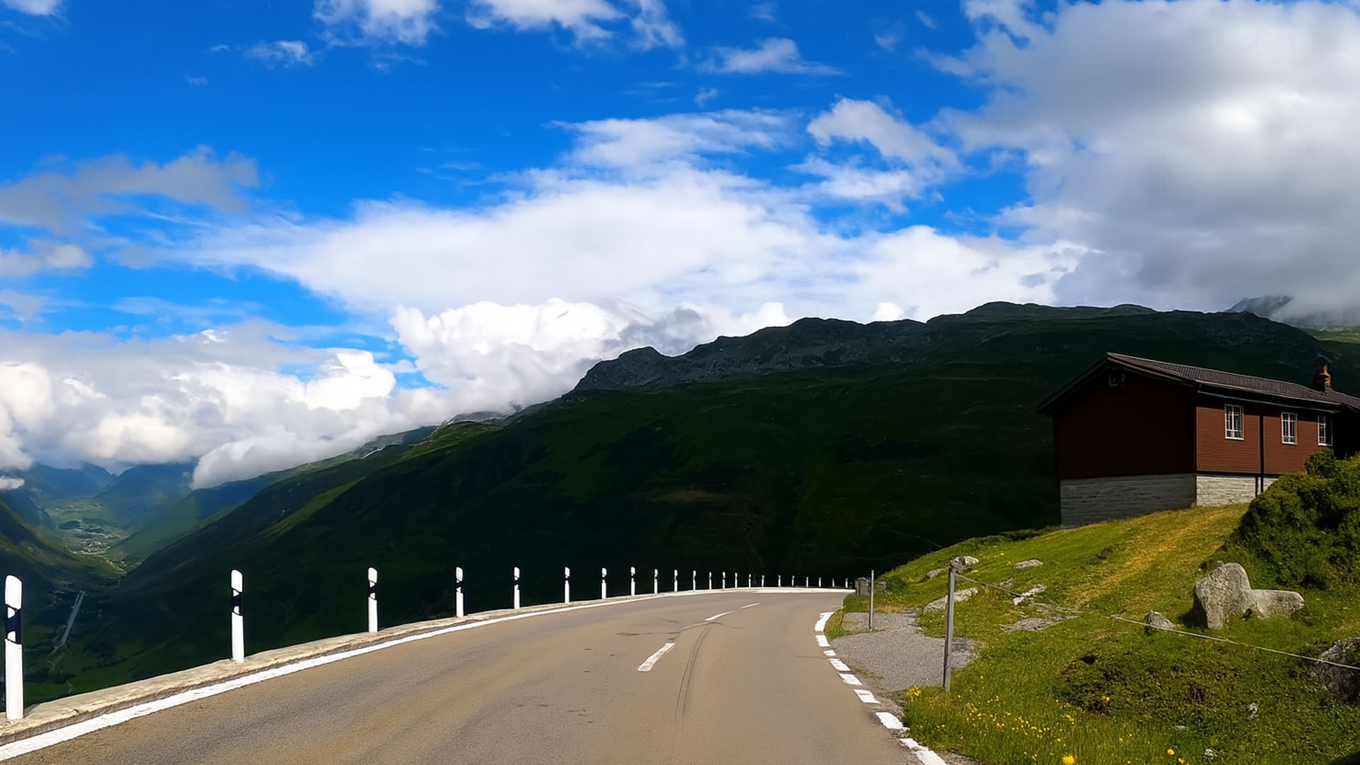 Furka Pass Scenic Road – Iconic Swiss Alps Drive (4K)
