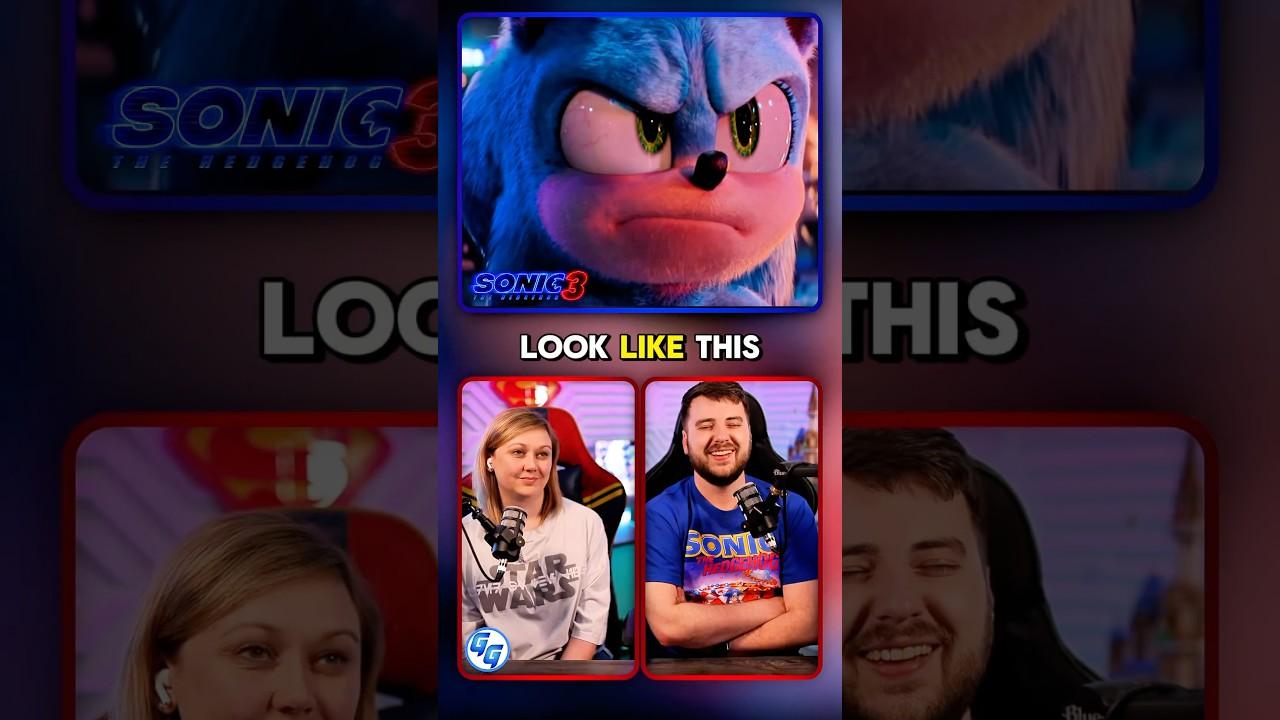 Why Do You Look Like Me! 👀 Sonic The Hedgehog 3 Reaction!