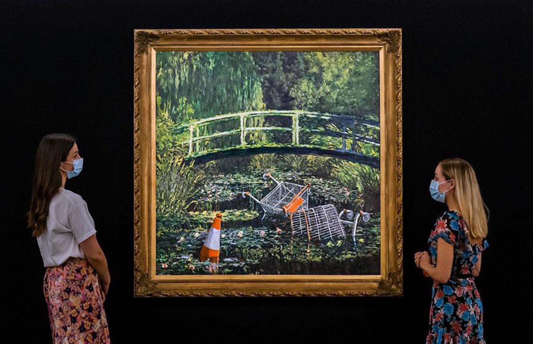 15 Banksy artworks that sold for staggering sums