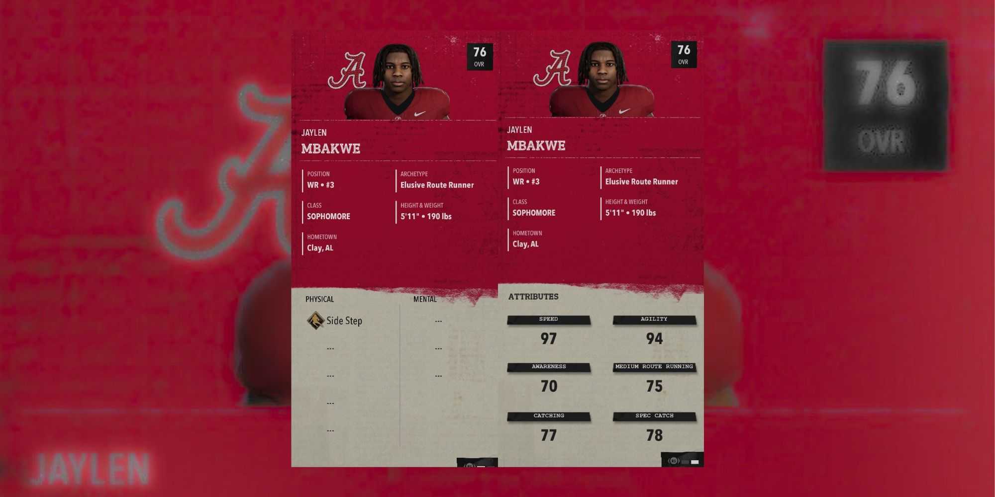 College Football 26: 10 Fastest WRs With The Best Stats