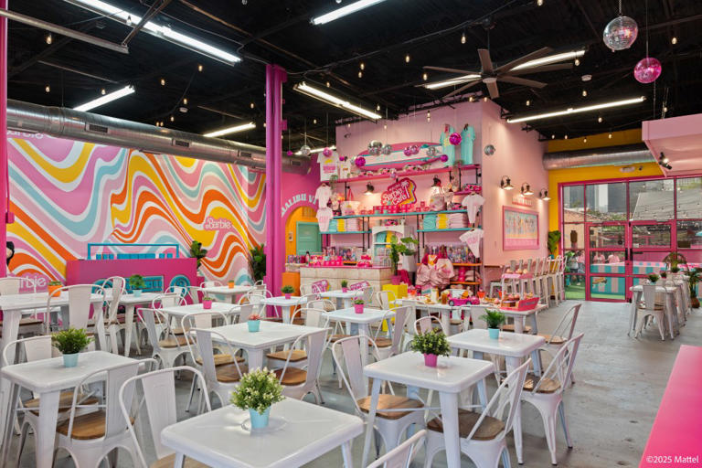 Malibu Barbie Cafe open in San Diego through mid-October