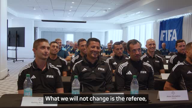 The moment Faghani found out he would referee the Club World Cup final