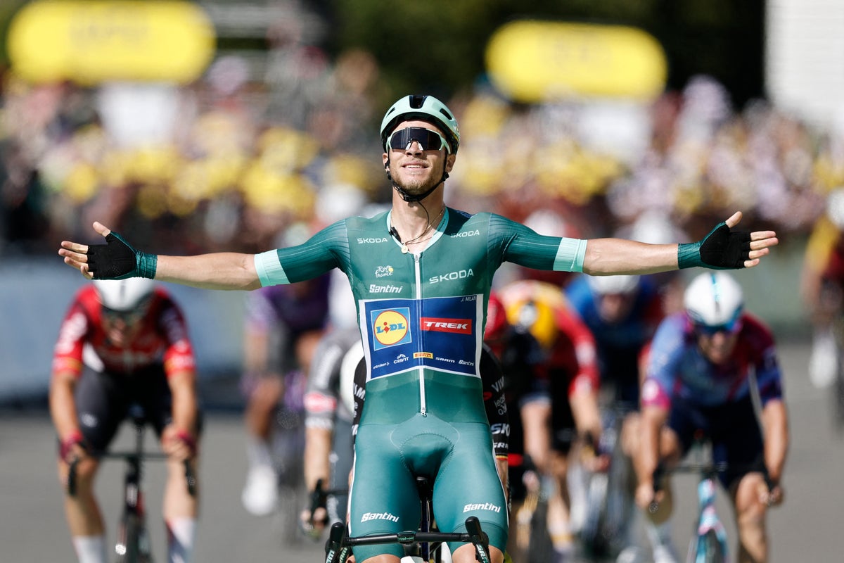Tour de France 2025 live: Stage 8 result and reaction as Jonathan Milan ...