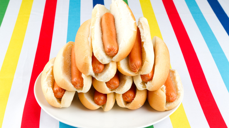 The Nasty Truth Of What Competitive Hot Dog Eating Does To Your Stomach
