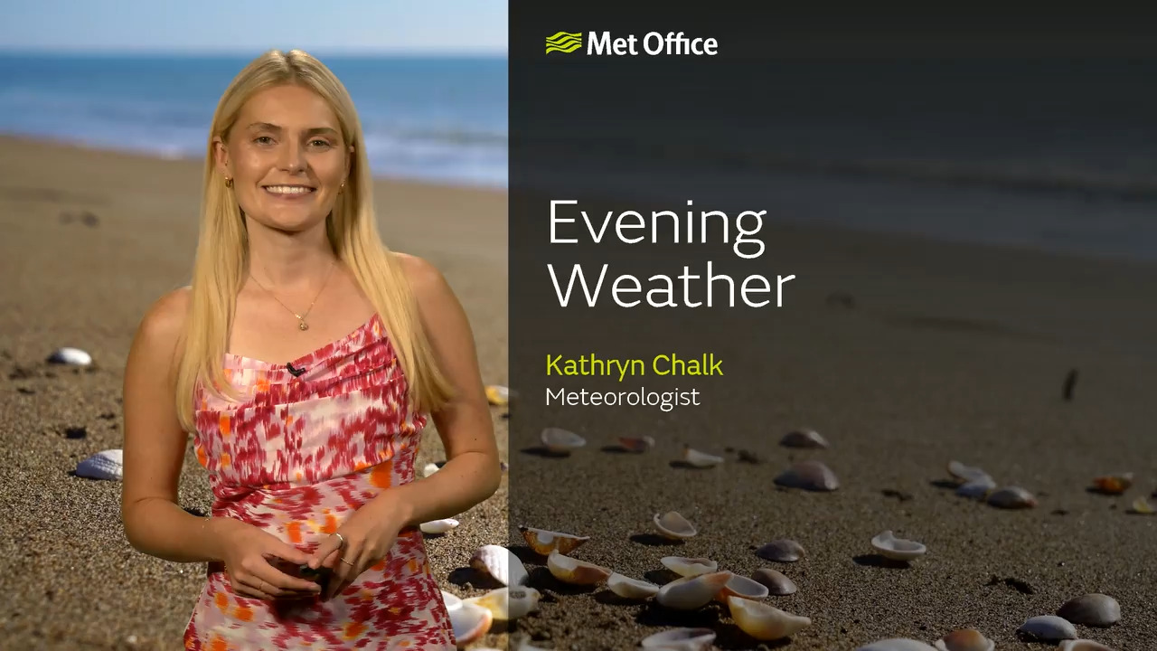 Met Office Saturday Evening Weather Forecast 12/07/2025