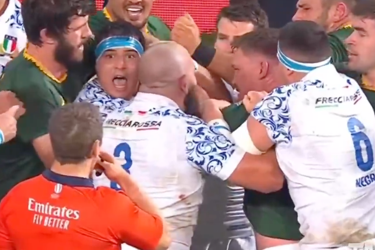 Jasper Wiese red card: Why was Springbok sent off in South Africa v Italy?