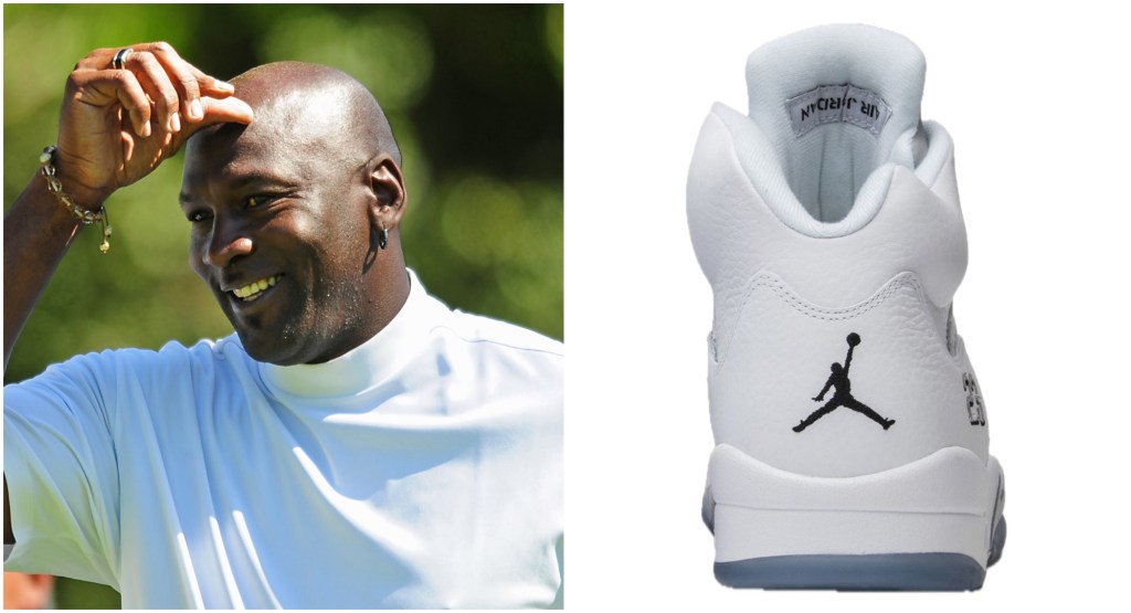 Michael Jordan's Air Jordan 5 Is Returning in Its ‘White Metallic ...