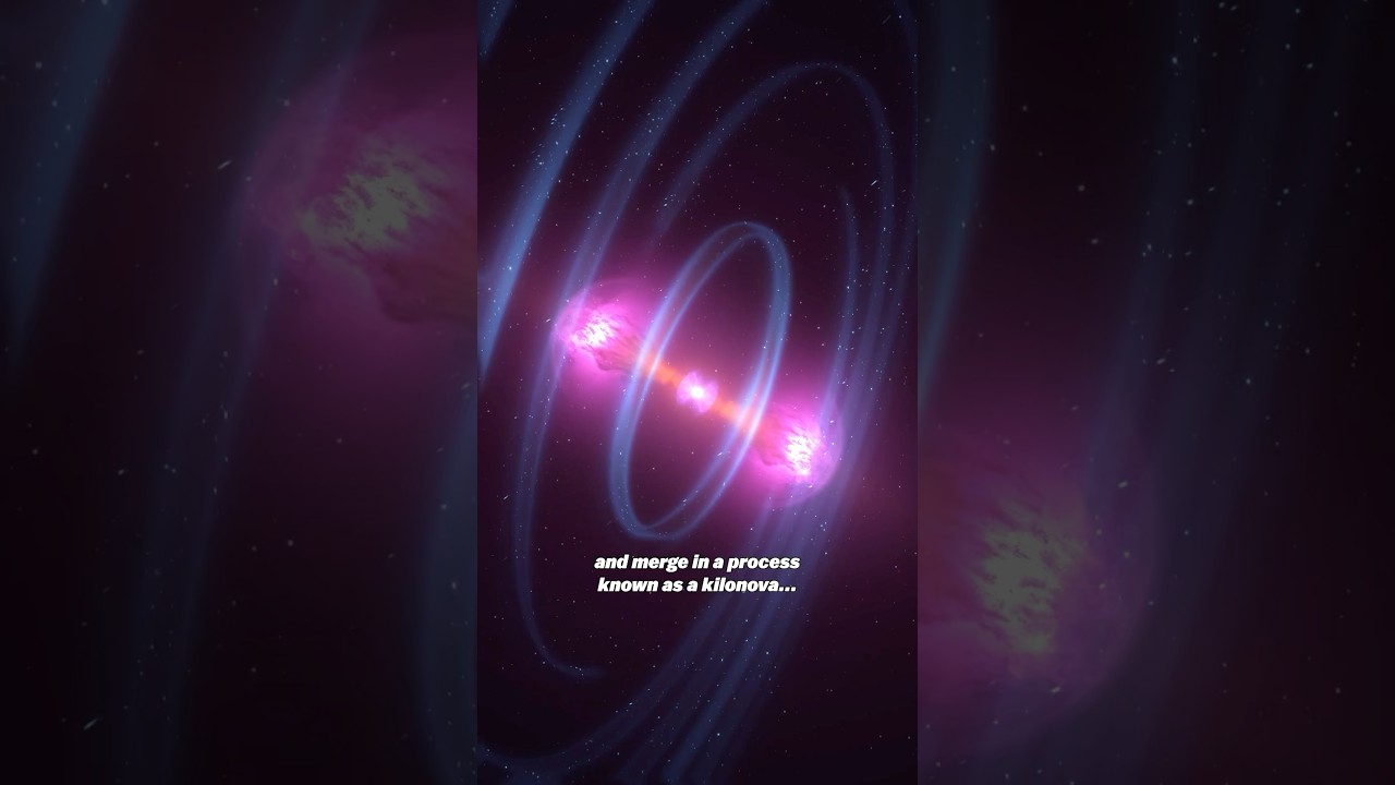 How a neutron star collision creates chaos