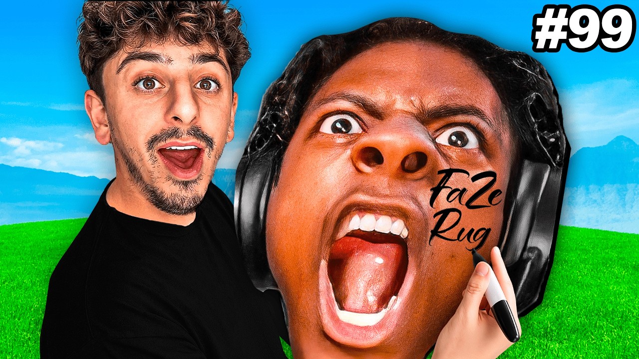 I Got 100 YouTubers to Sign iShowSpeed’s Face… Then Showed Him!