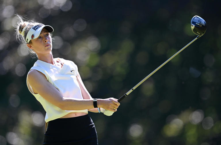 No. 1 Nelly Korda goes the wrong way on moving day at Evian Championship