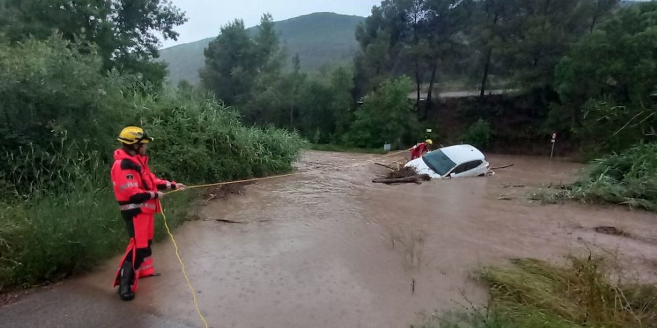 Ισπανία: Σε κόκκινο συναγερμό για ισχυρές βροχοπτώσεις ένα τμήμα της ...