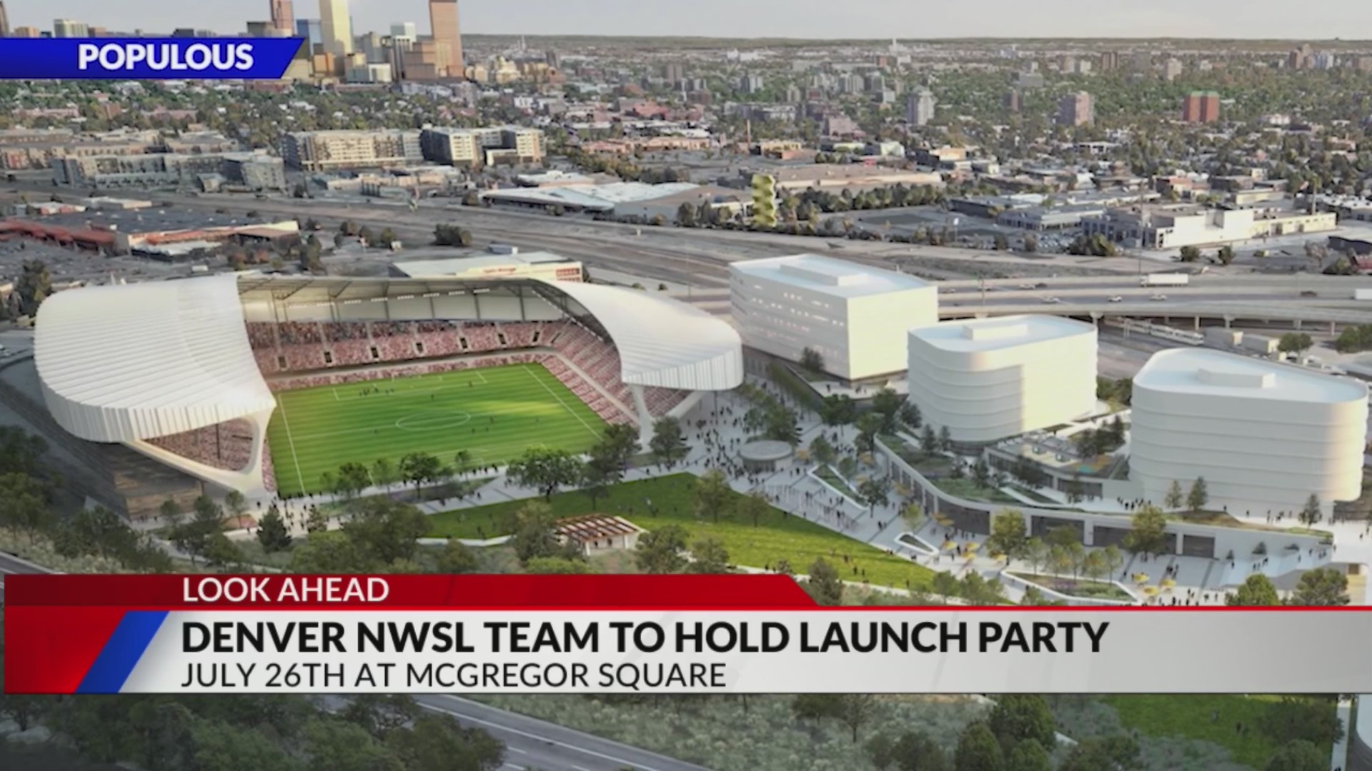 Denver NWSL team to hold launch party