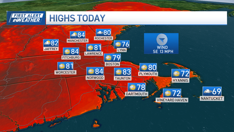 Sunny, warm Sunday, but we're tracking storms ahead on Monday