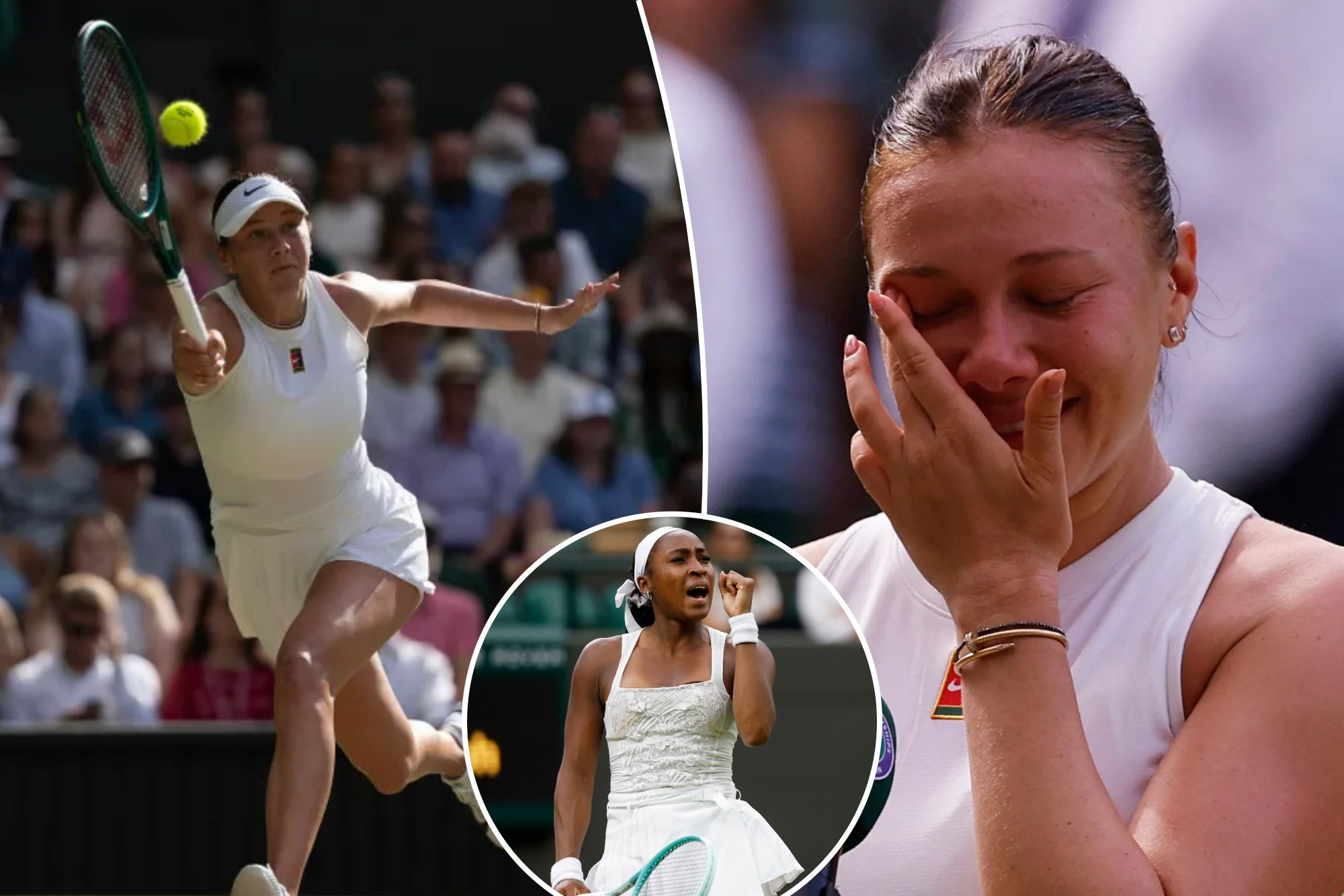 Coco Gauff offers uplifting message to Amanda Anisimova after Wimbledon ...
