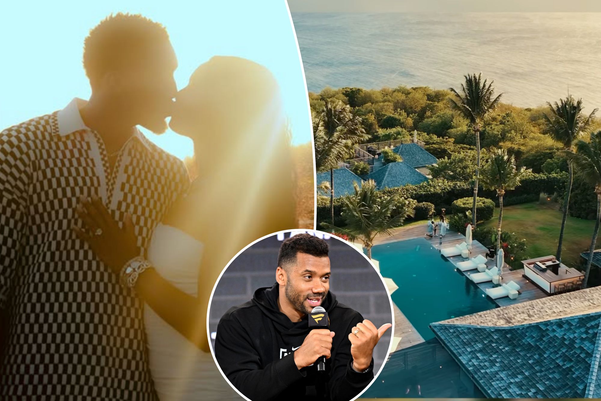 Donovan Mitchell, Coco Jones celebrate engagement with Russell Wilson ...