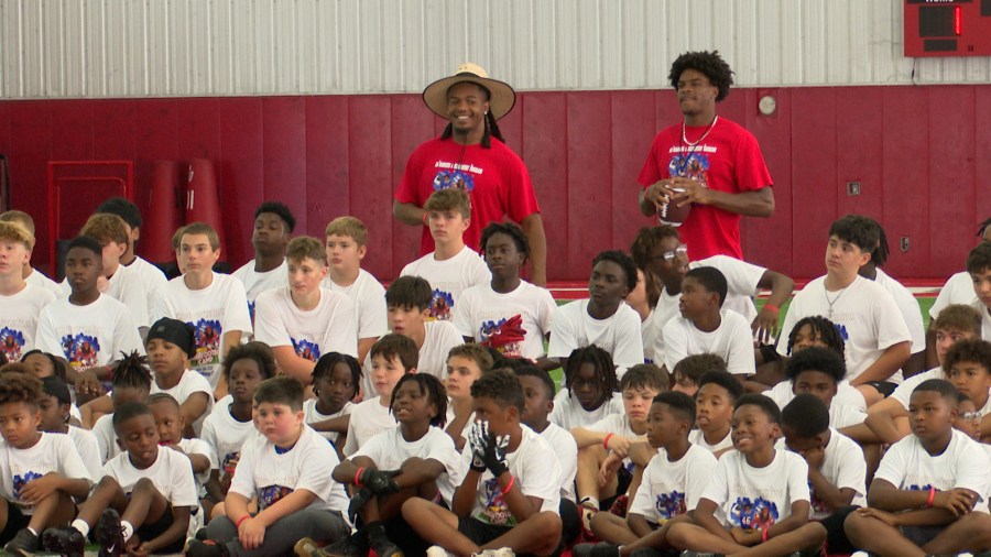 NFL players Keaontay & Ja’Marcus Ingram host second annual youth camp