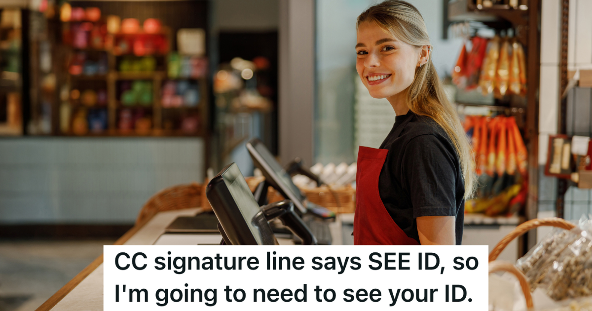 Rude Customer Tells Cashier She Forgot To Check His ID, But When She ...