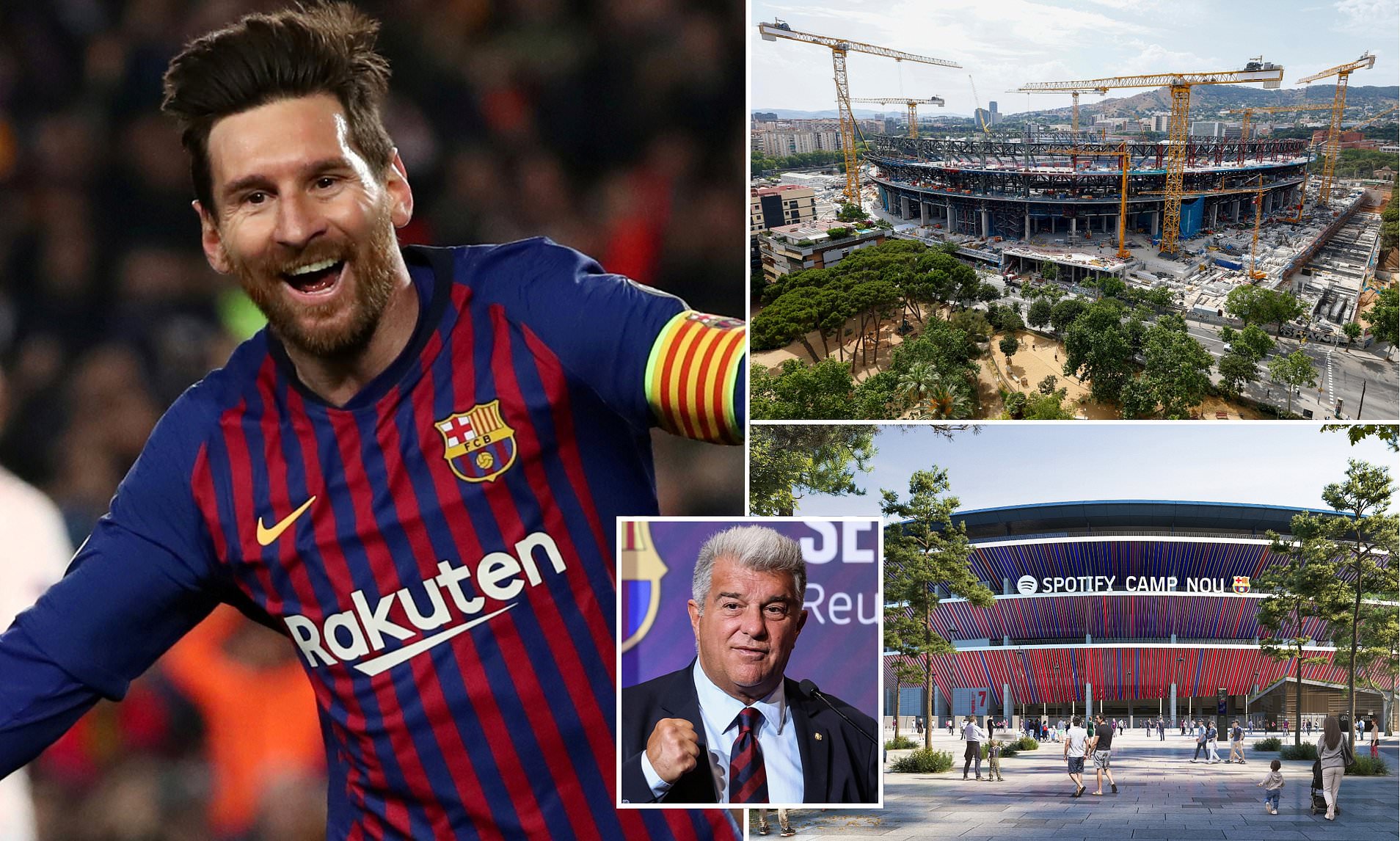 Revealed: Barcelona's special 'Lionel Messi plans' for Nou Camp's reopening