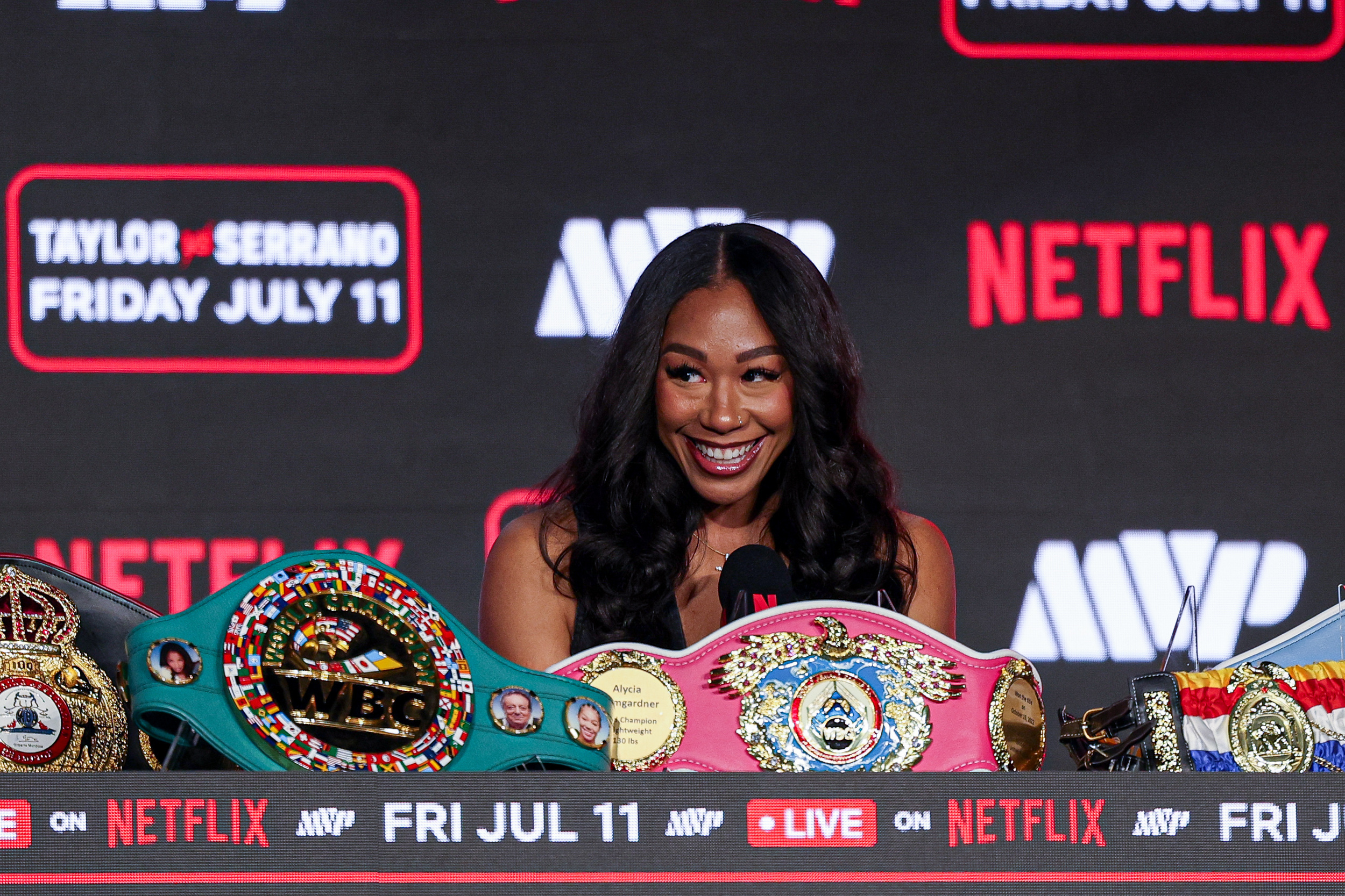 Alycia Baumgardner Works Out Rust In Victory