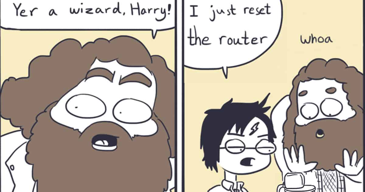25+ Magical Harry Potter Comics Drawn Like Hogwarts Had An Art School